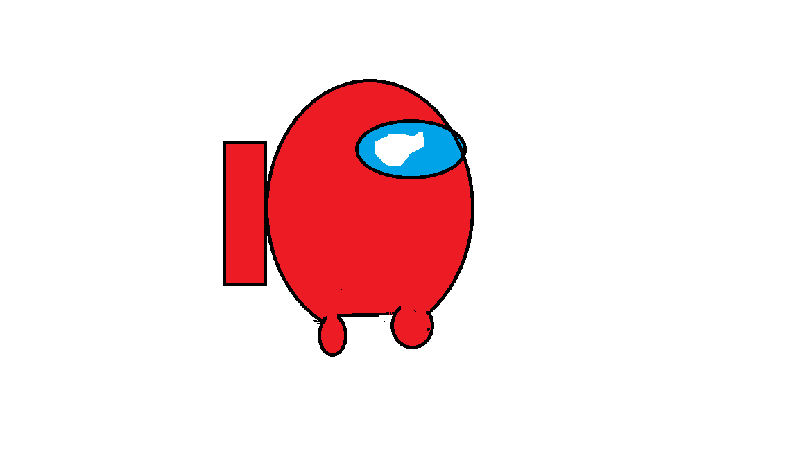 I drew an Among Us crewmate! | Fandom