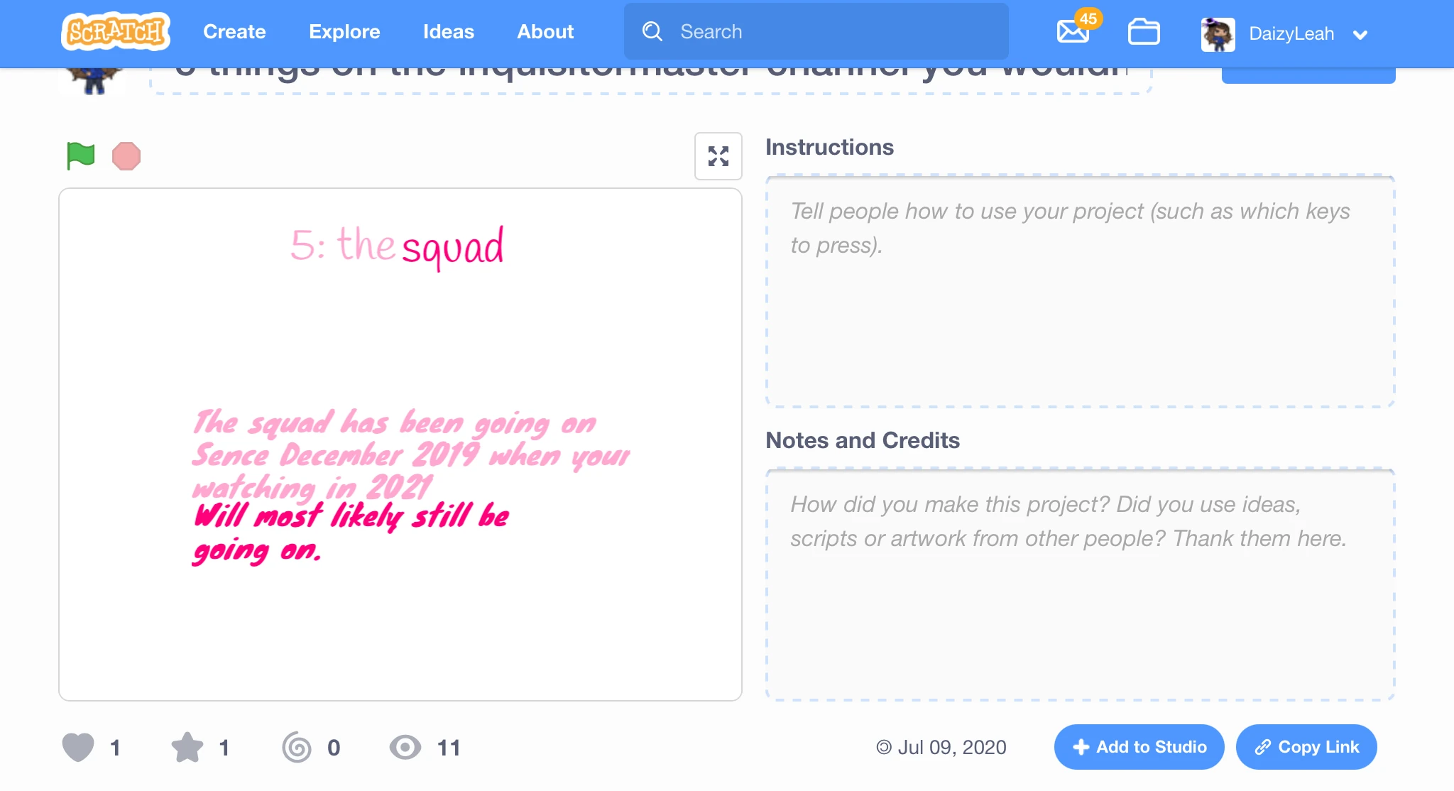 Looking at my old cringe scratch account | Fandom