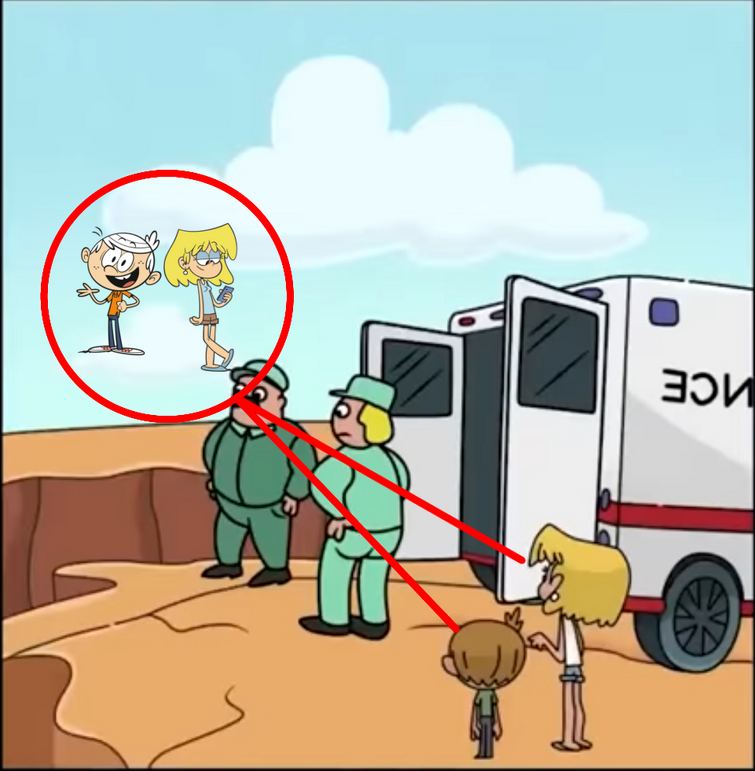 Lincoln And Lori cameo in meet arnold | Fandom