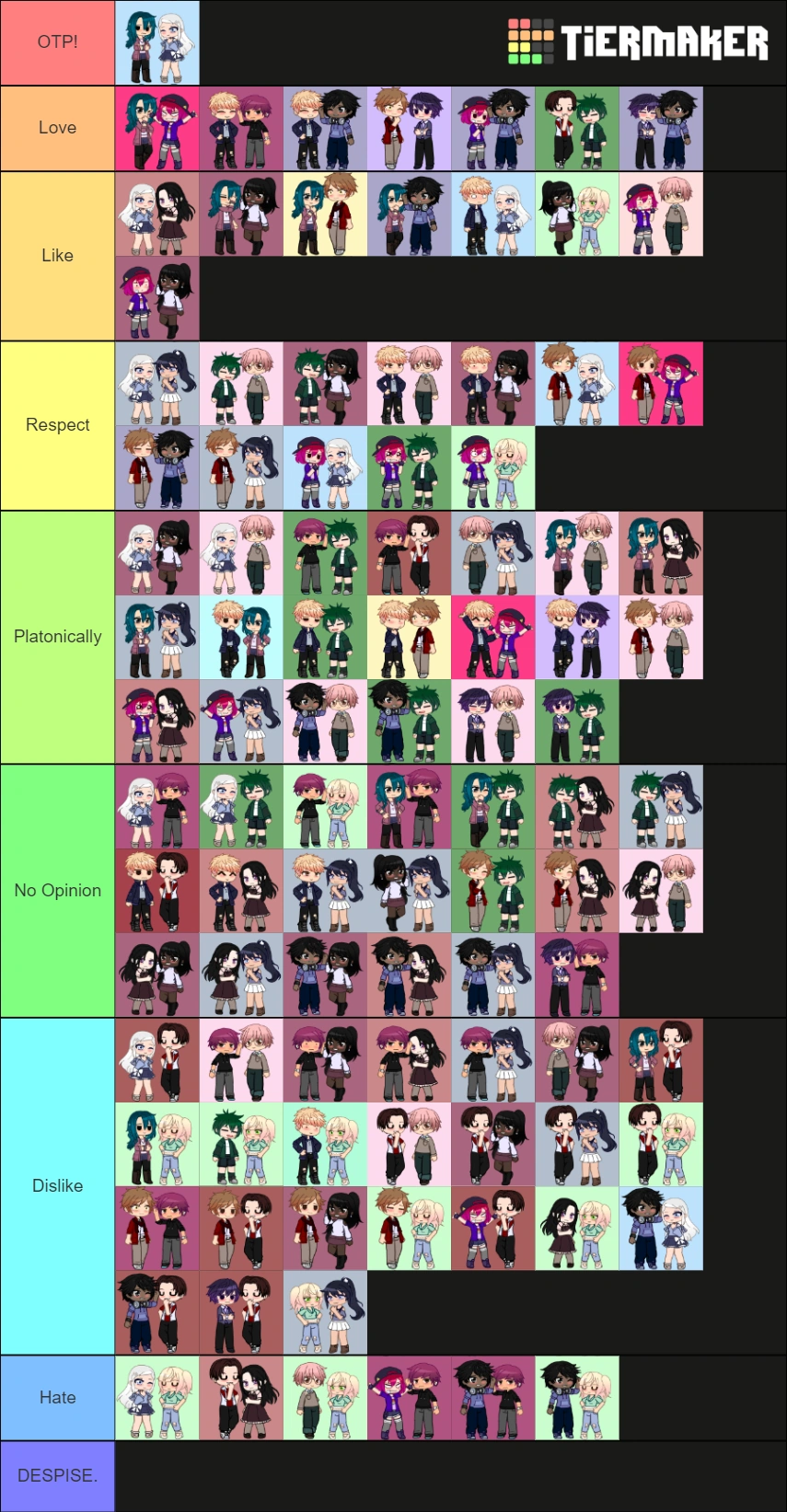 ship tier list | Fandom