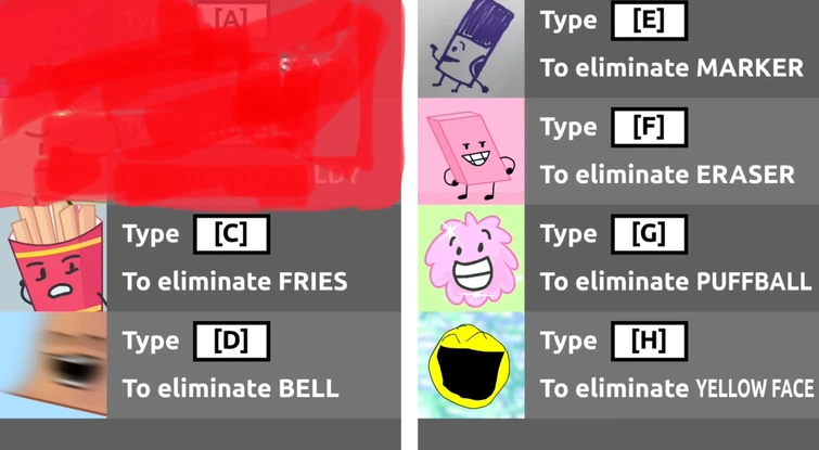 Voting viewer speedrun idfb (you don’t have to use the brackets just type there names also I ...