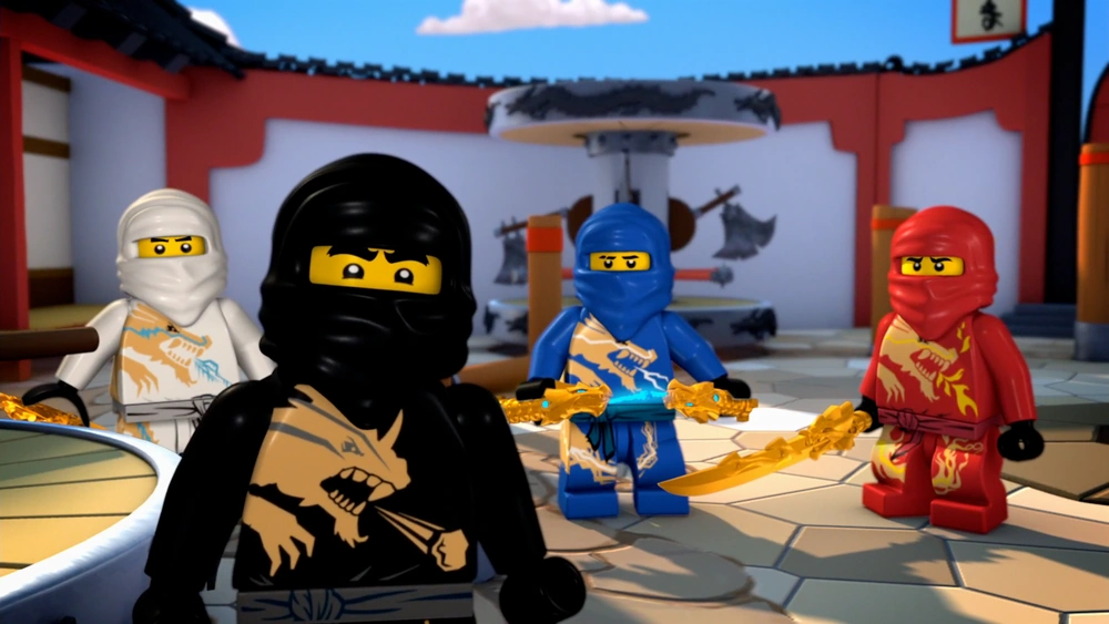 Remember that one time when the Ninja were training in their DX suits ...