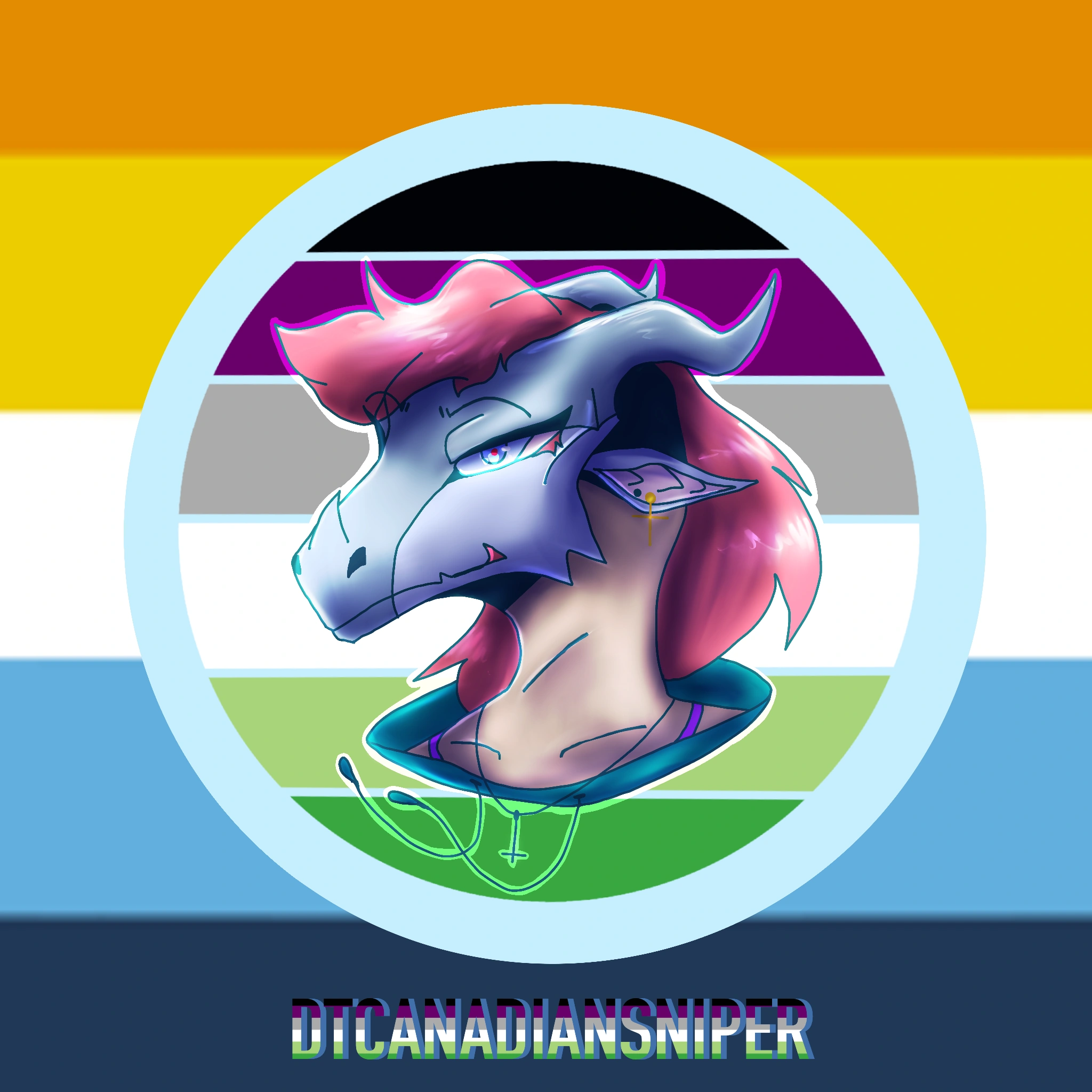 Mmm yes new Aro-Ace pfp drawing thing | Fandom