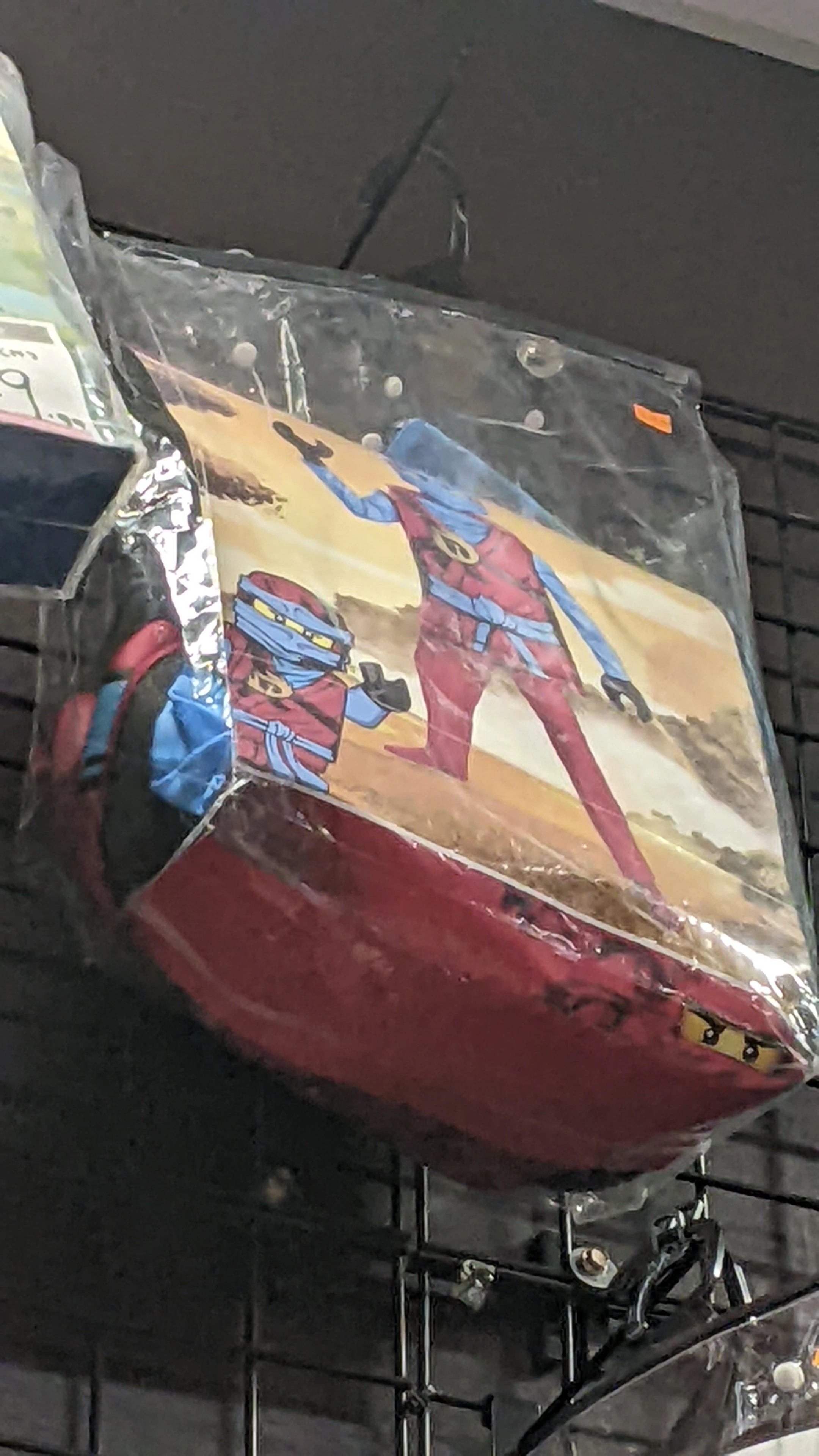 I saw this at Discount Party Warehouse in the VERY top shelf | Fandom