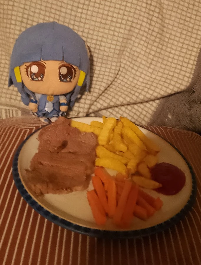 Cure Beauty with my steak and chips | Fandom