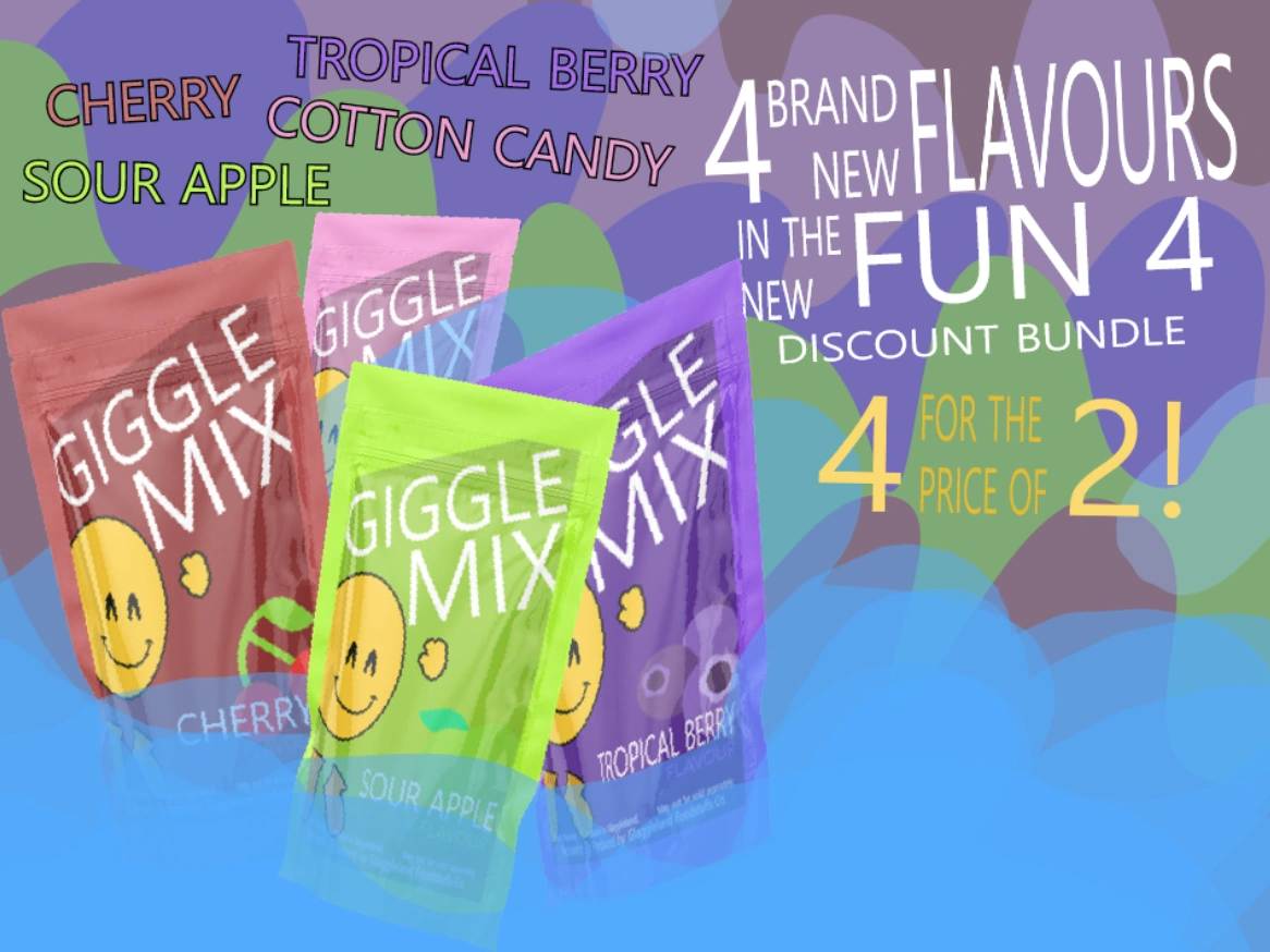 buy the fun 4 bundle now! 4 all-new flavours! | Fandom