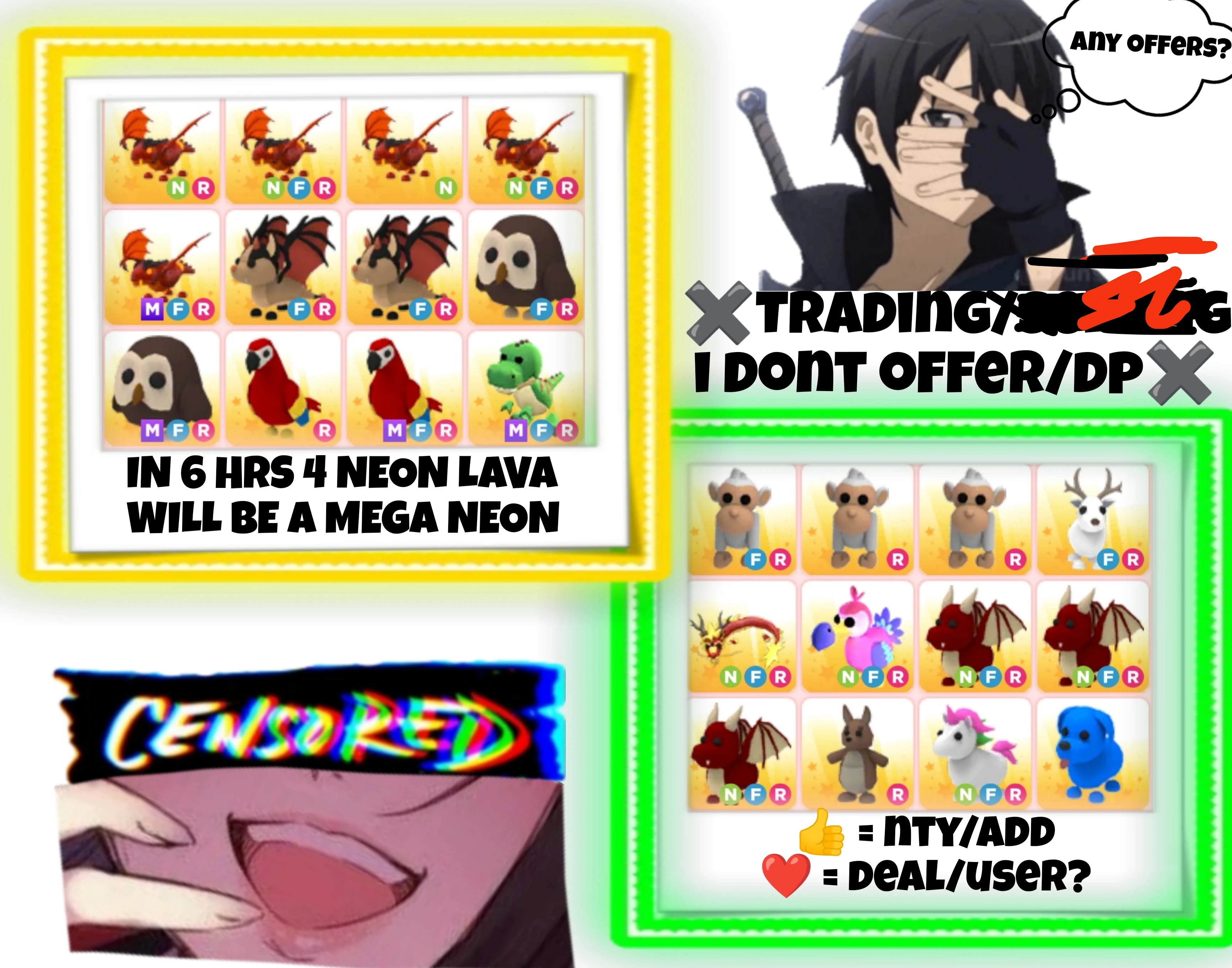 Trading rich inv (also lf a lot of lava dragons) | Fandom