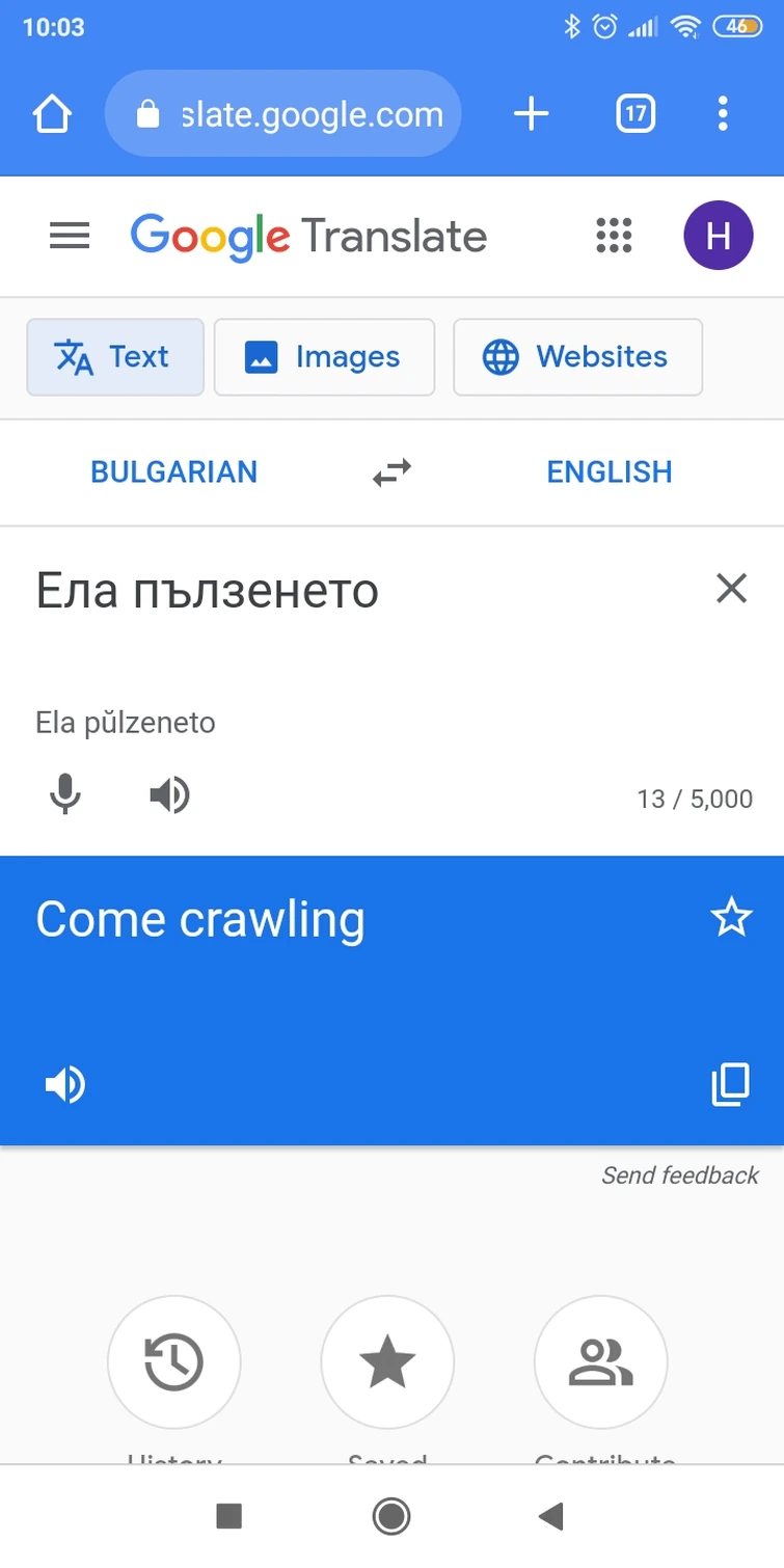 Ela in Google Translate | Fandom