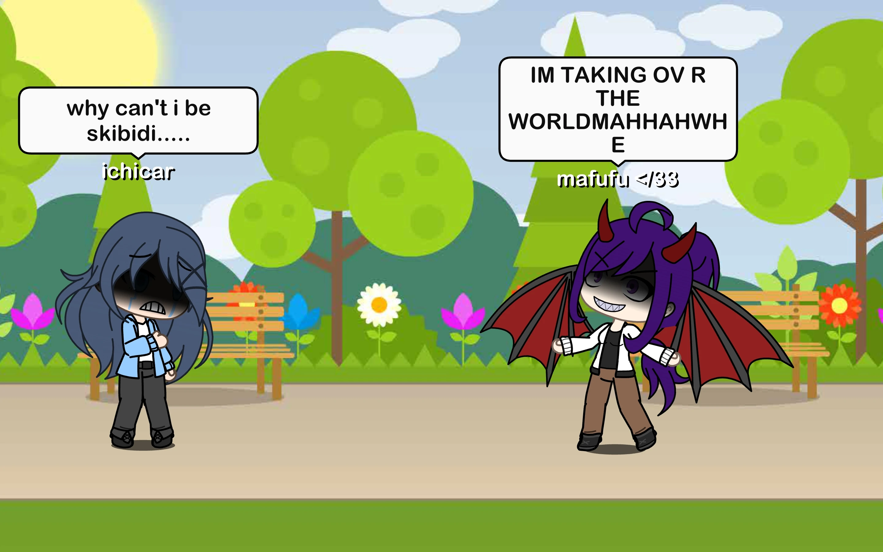 mafufu takes over the word and ichicar can't be skibidi | Fandom