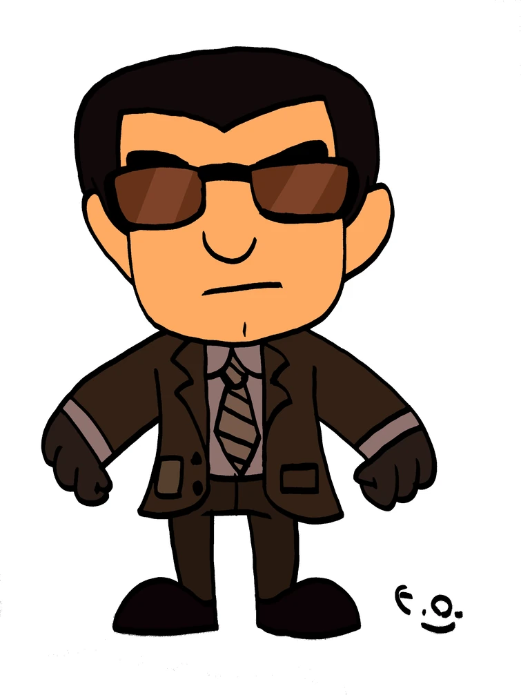 My drawing of the Secret Agent | Fandom