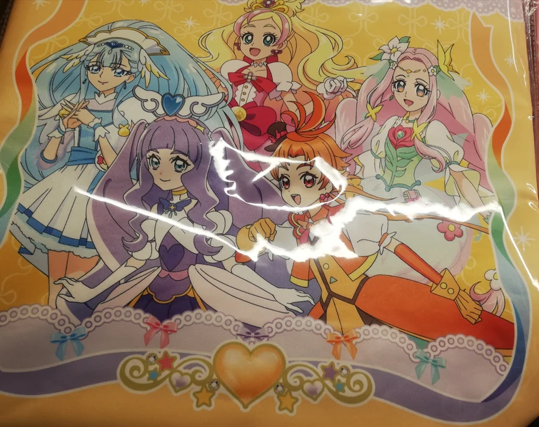 Precure goods at movie theaters where Precure All Stars F is being ...