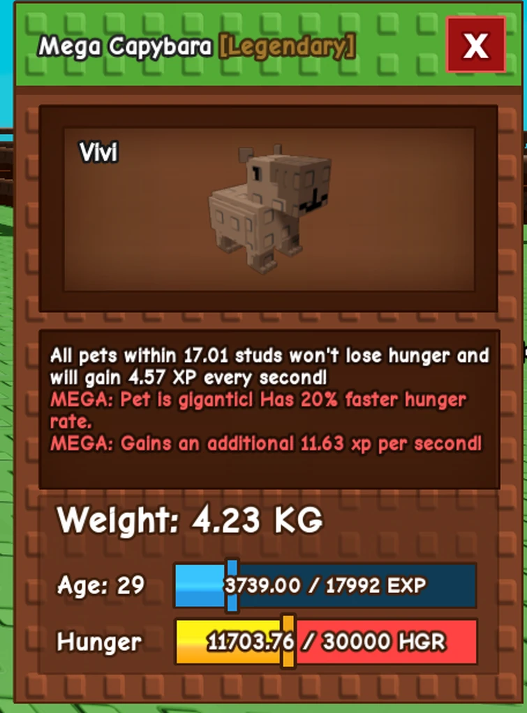 Auctioning for my Mega Capybara | Fandom