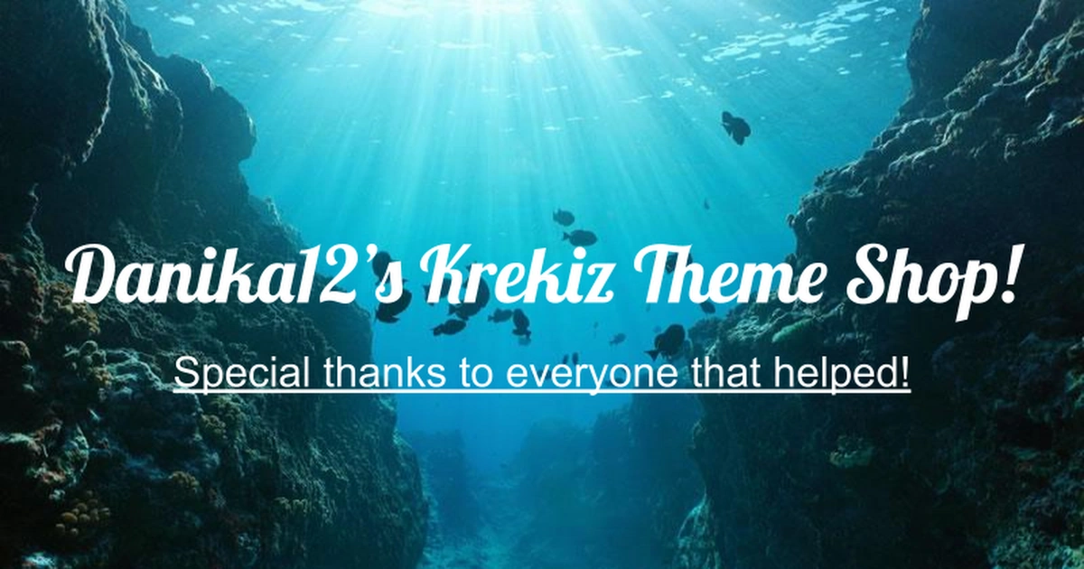 Krekiz theme shop! | Fandom