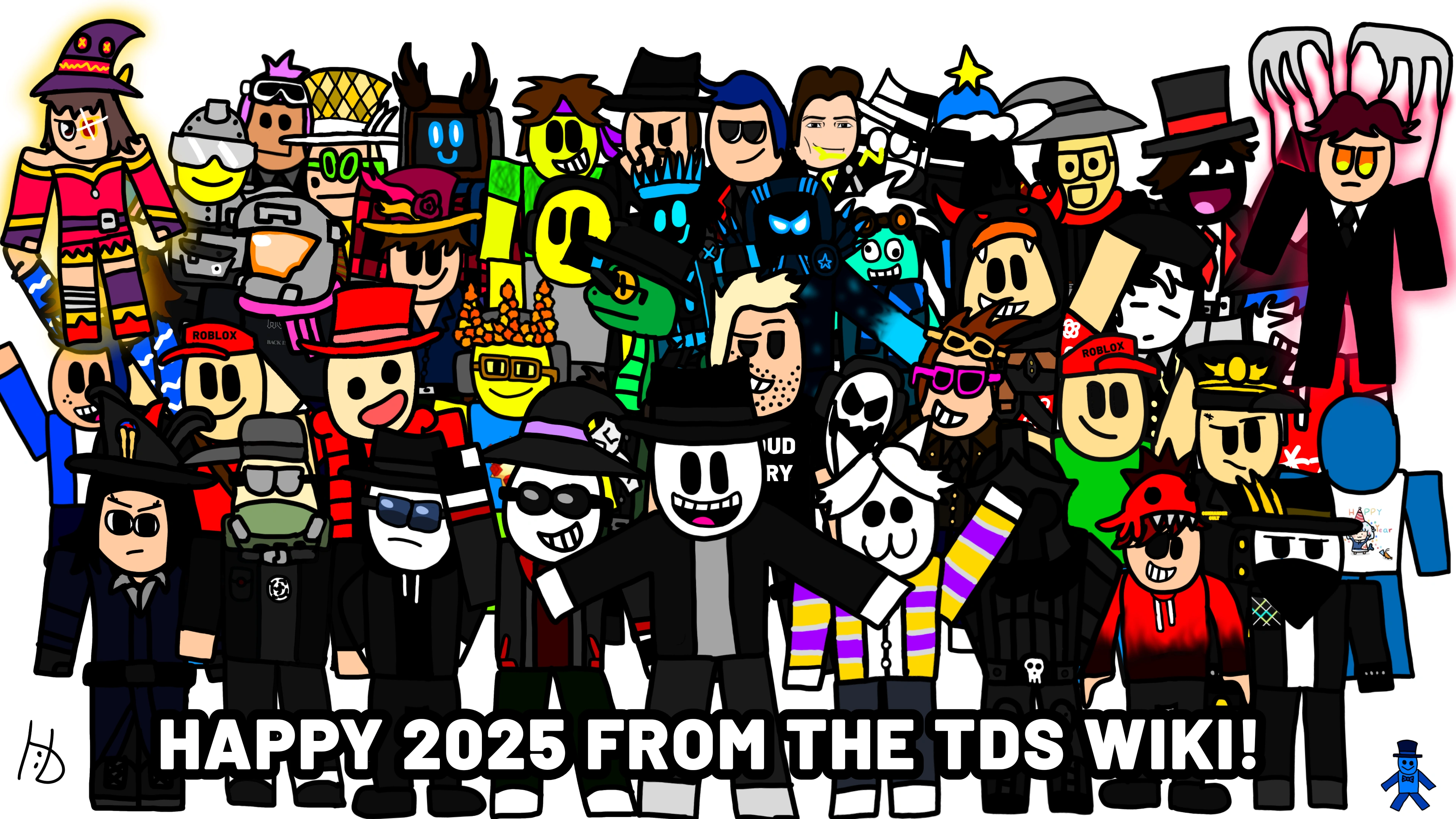The TDS Wiki New Years Community Drawing🎆 | Fandom