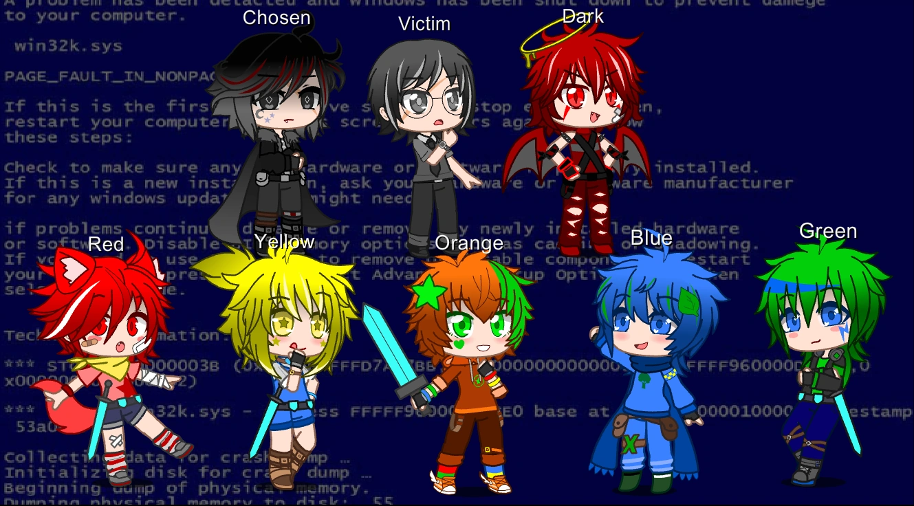 I remade the stick gang in gacha club | Fandom