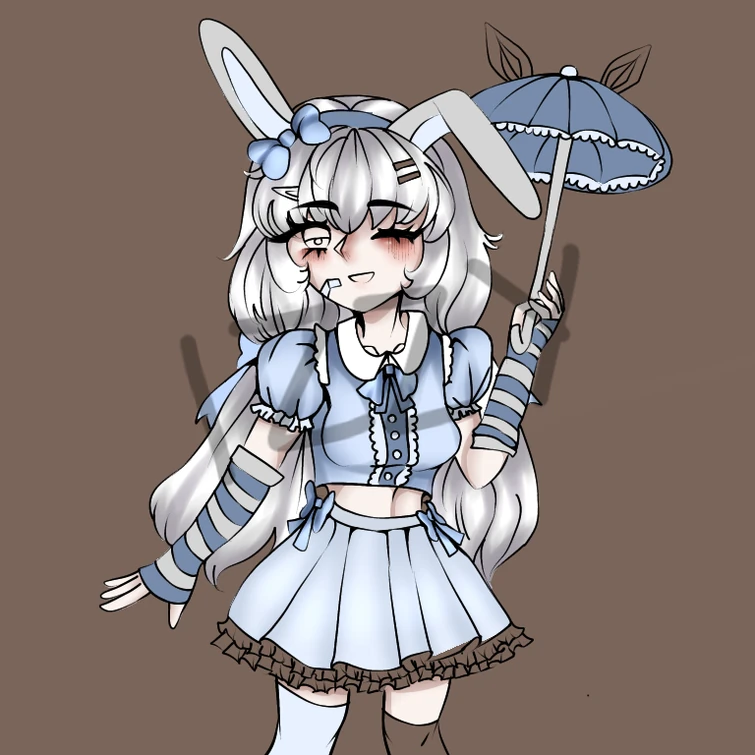 Fluff as a human WIP (in my style) | Fandom