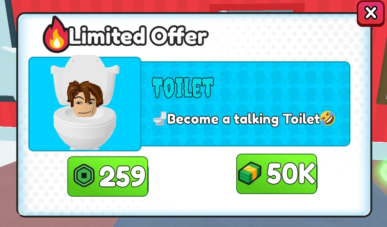 almost there to get the toilet limited offer | quiet or die (offtopic) | Fandom