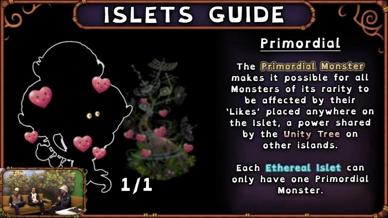Primordials might be the first Monsters that don't allow you to have 1 ...