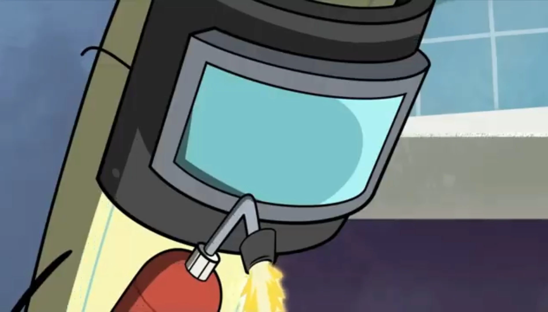 Paper with a welding mask (Hide and Seek) | Fandom