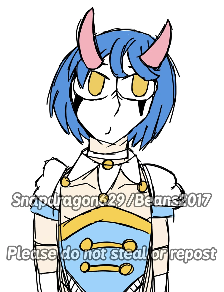 Danganronpa THH designs + A DRA Fantasy AU Sketch (with a little blob ...