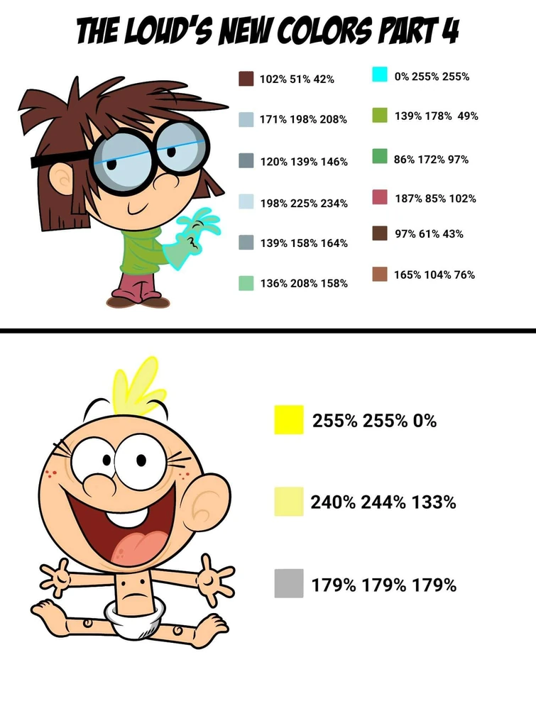 The Loud's New Colors | Fandom