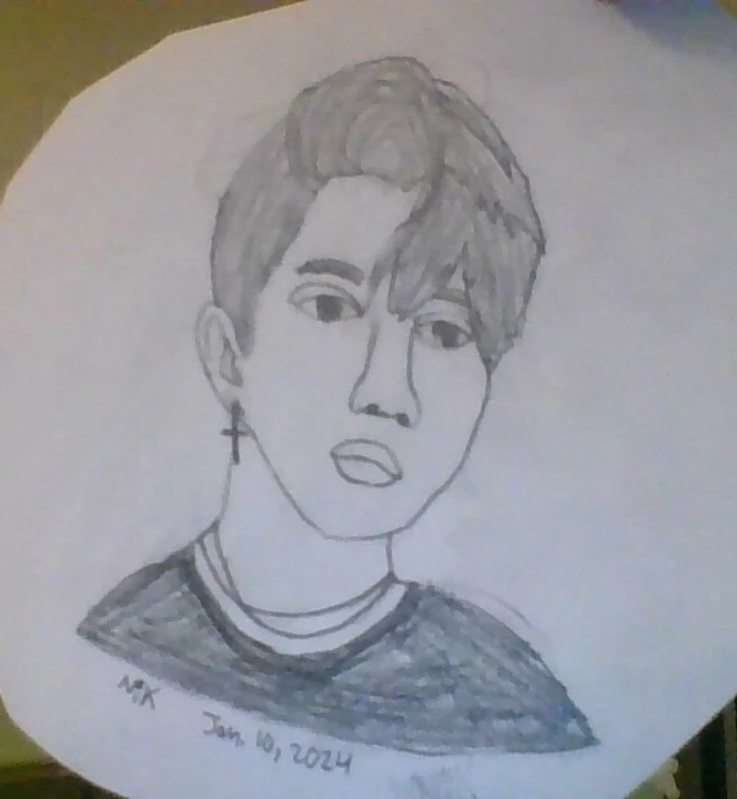 My attempt at drawing Changbin from SKZ | Fandom