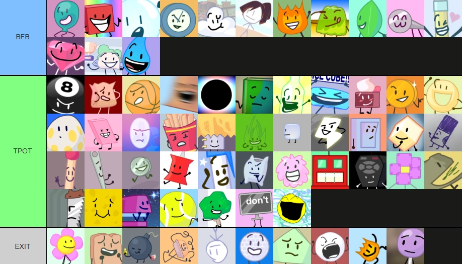 The split in BFB my way | Fandom