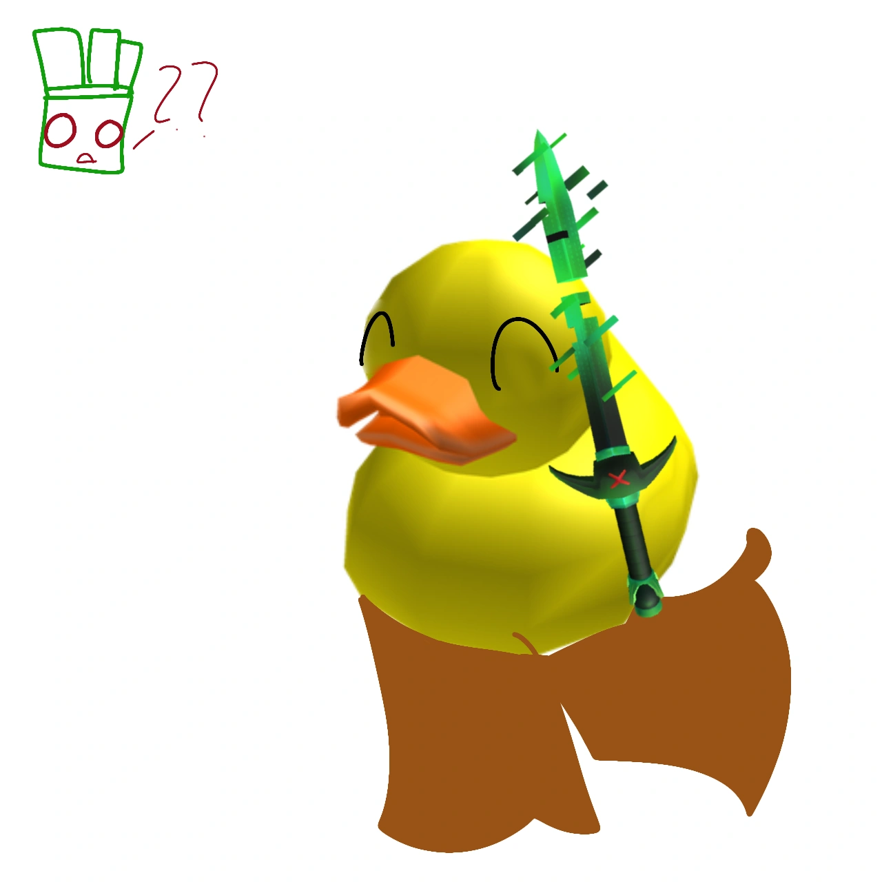GOOD RIDDENACE TEH EPIK DUCK HAS THE DAEMONSHANK | Fandom