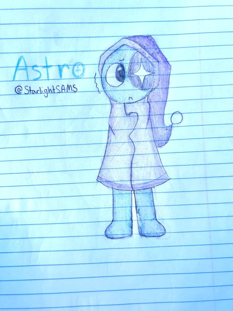 Astro drawing (colored) | Fandom
