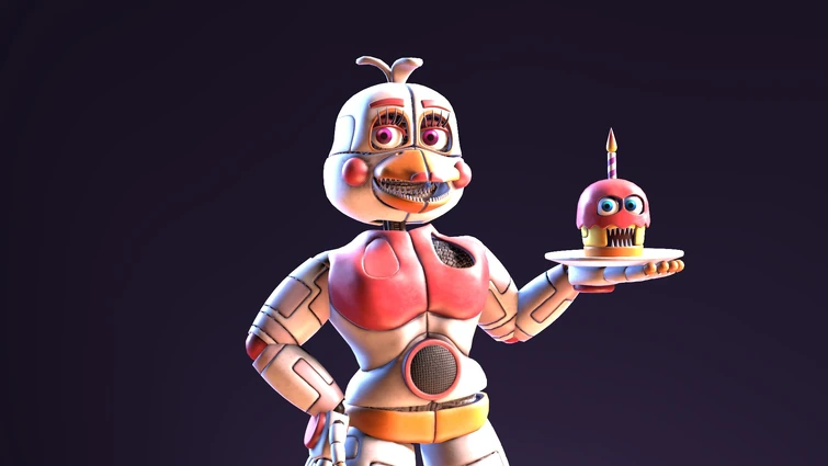 I can't find a picture of a high quality Funtime Chica model for VR | Fandom
