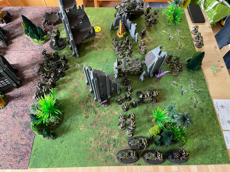 Battle Report: Space Marines V GSC | Fandom