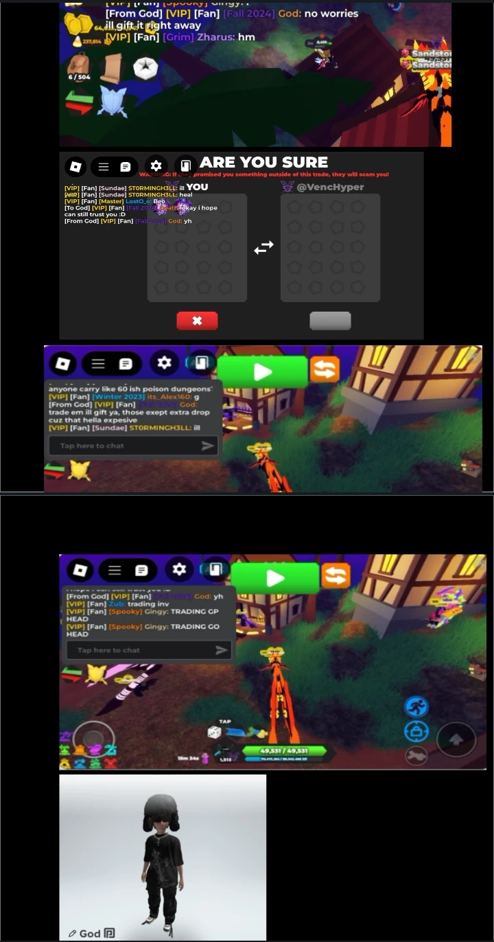 Two night terror for extra item drop, extra quest, x2 quest rewards and ...