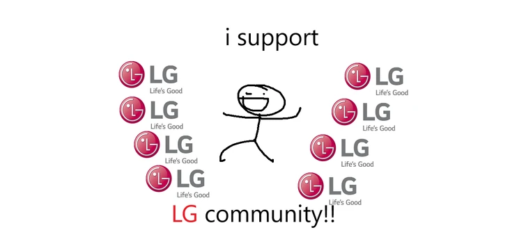 i support LG community!! | Fandom
