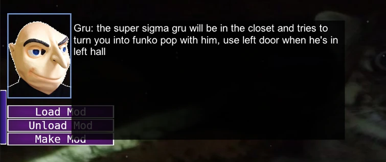 mod i made: gru | Fandom