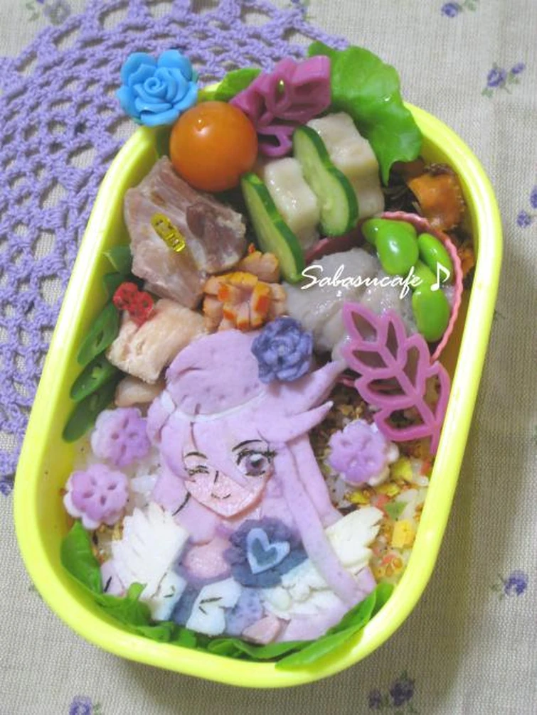 The Real Precure Character Food Arts ("Chara-Ben", Character-Bento) in ...