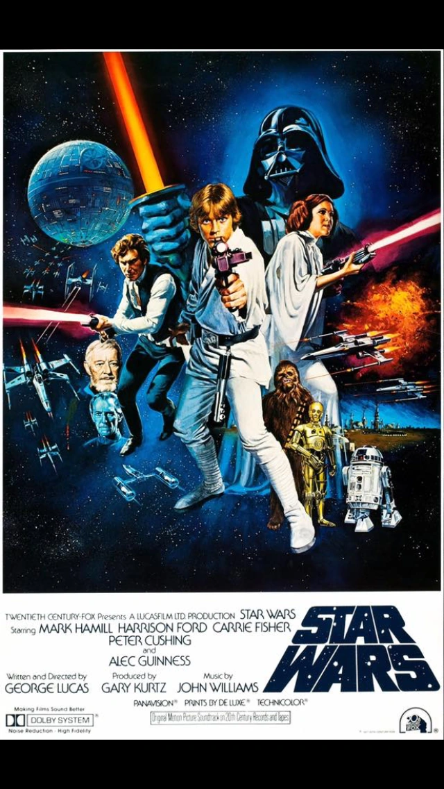 Today, in 1981, Star Wars was rereleased adding New Hope to the name ...