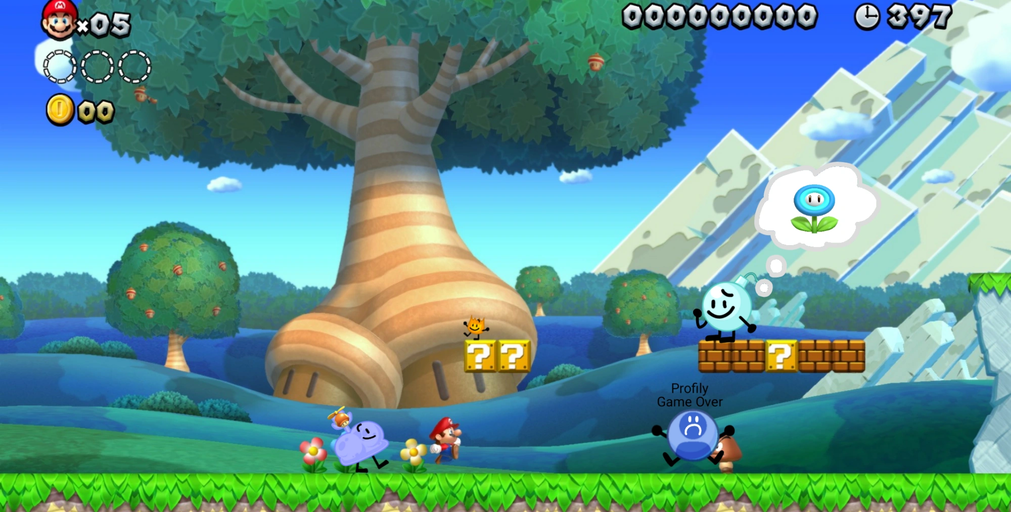 BFDI Characters in Super Mario | Fandom
