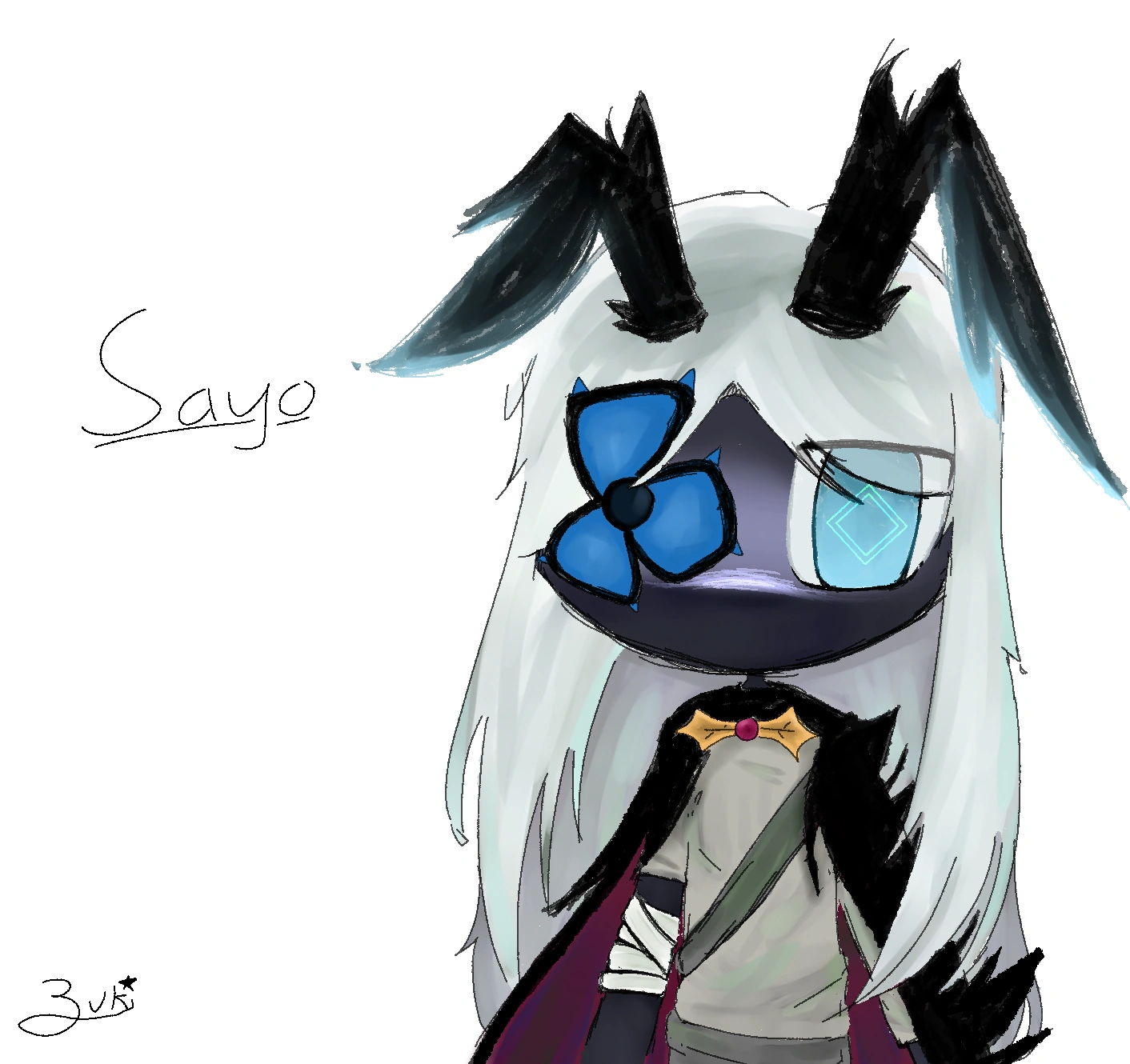 Hi gusy miss me 🥺🥺 (also sayo art) | Fandom