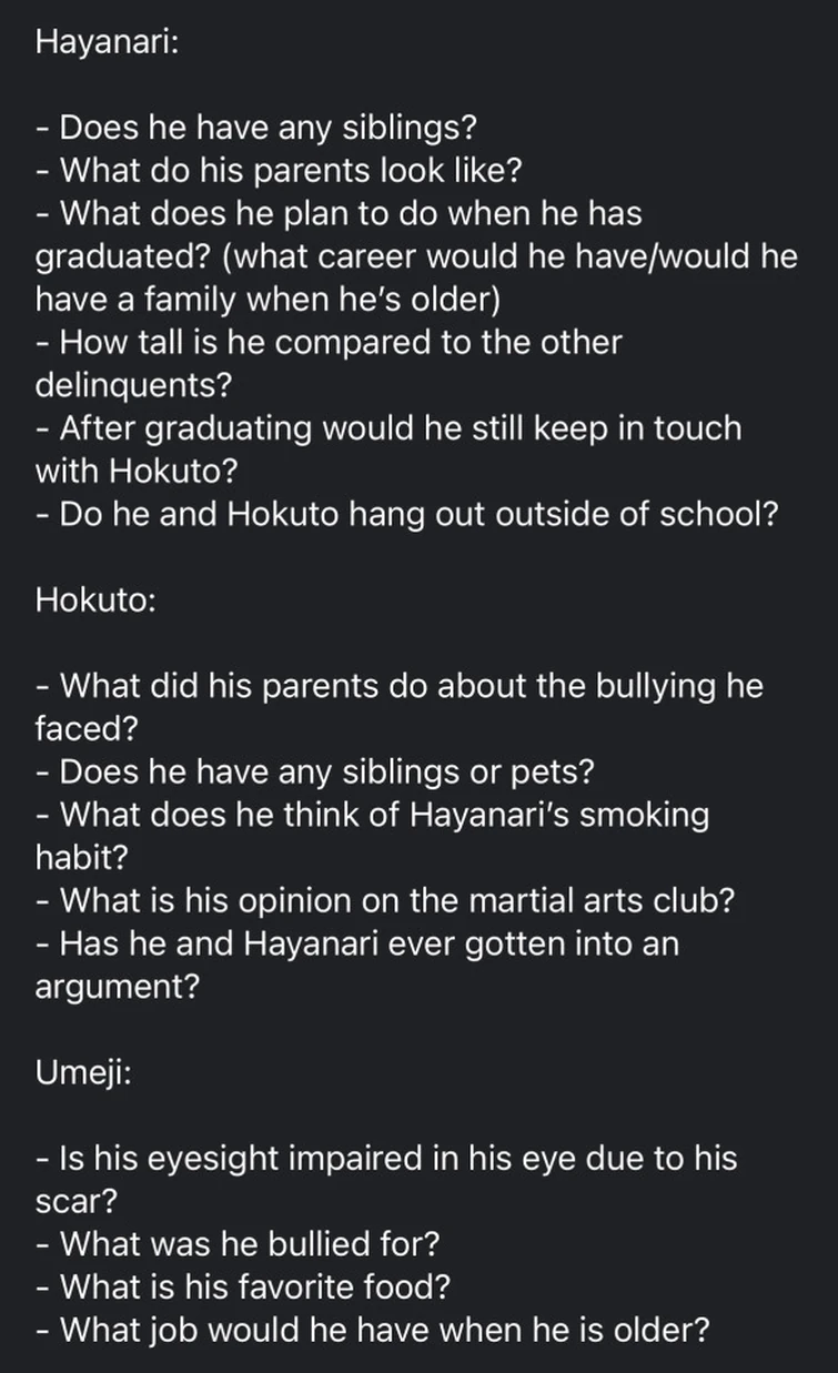 Facts about Hayanari Tsumeato