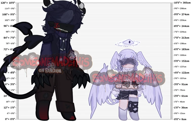 height comparison chart (ot 2/5) | Fandom