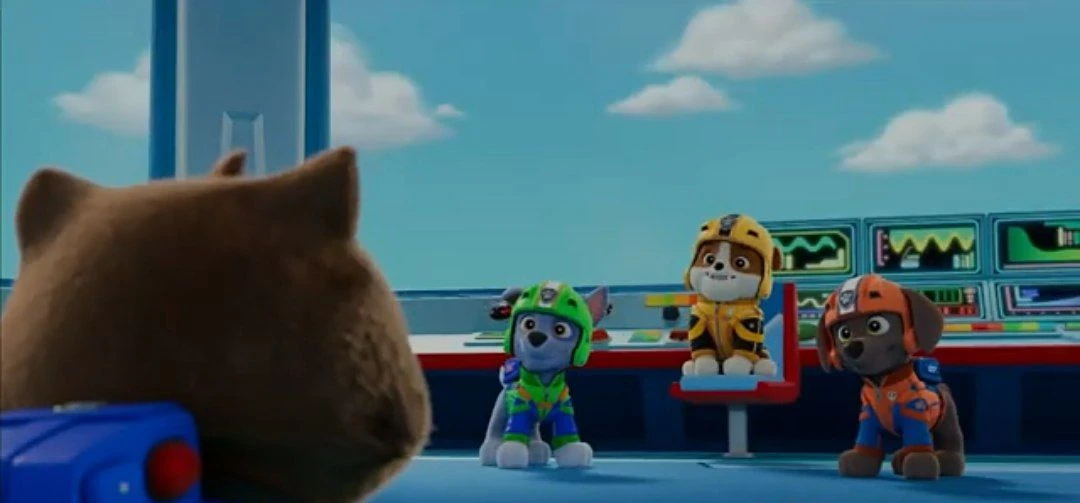 PAW Patrol Clip (Air Rescue) | Rocky, Zuma, Rubble and the kittens try ...