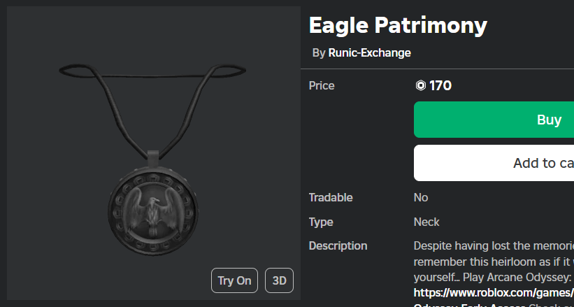 First item I'm buying when Roblox adds accessory scaling. | Fandom