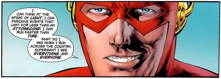 Why flash look to smug here ( I mean yes, dude should be smug) | Fandom