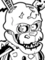Coloring Afton Fanmade Mechanic | Fandom