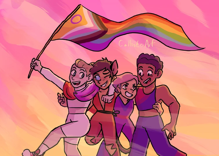 Best Pride Squad! (She-Ra AU Fanart) | Fandom