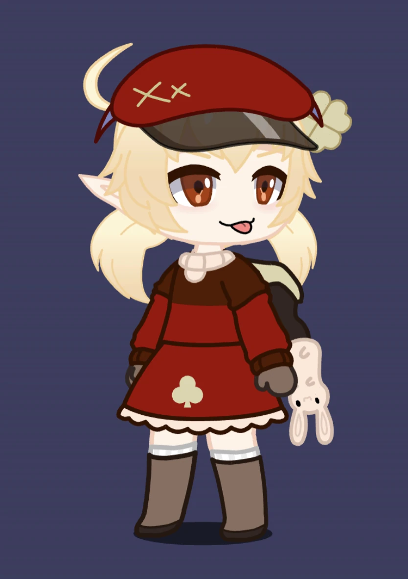 "Spark Knight Klee of the Knights of Favonius, reporting for duty ...