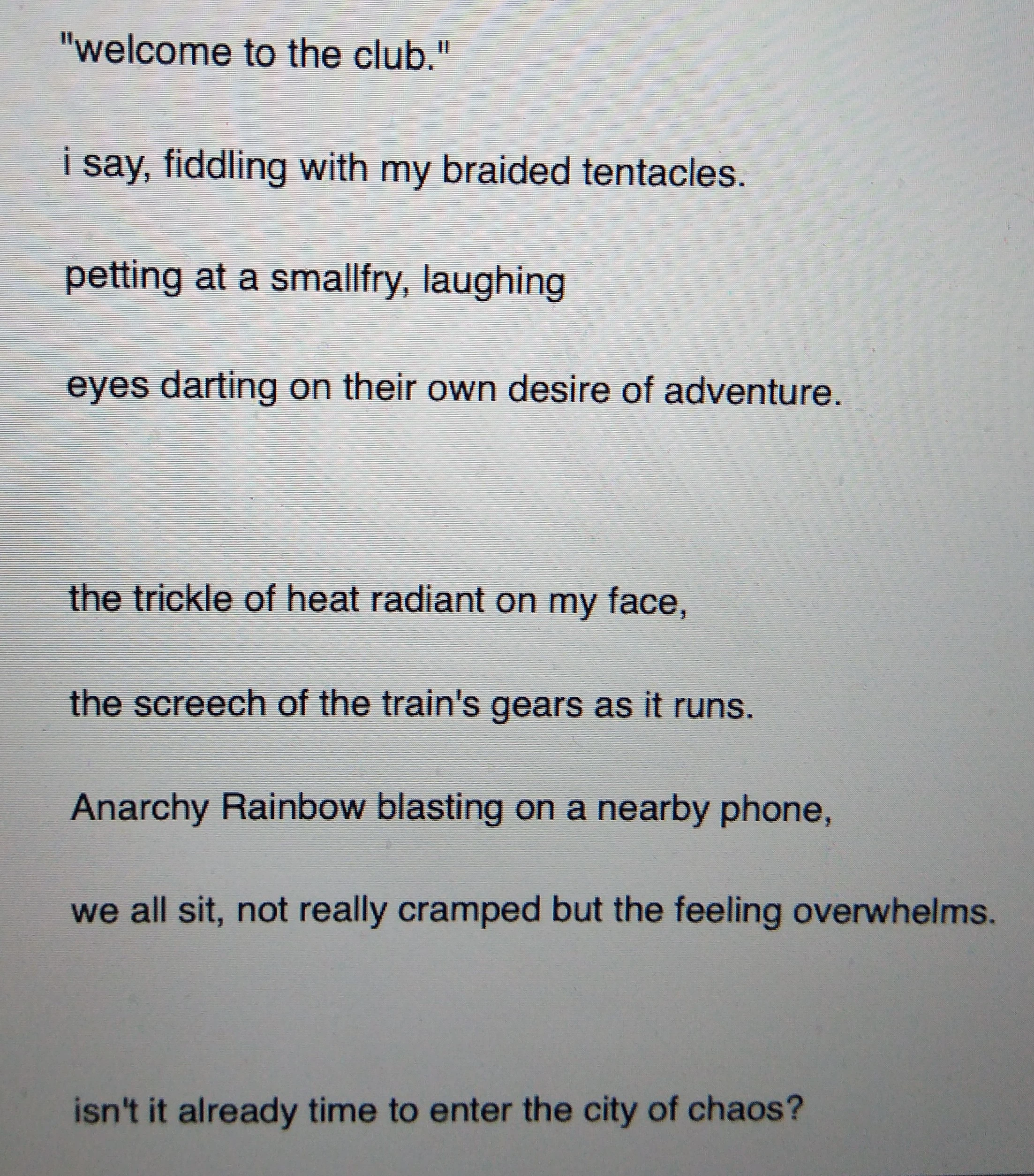 A poem based on S3 | Fandom