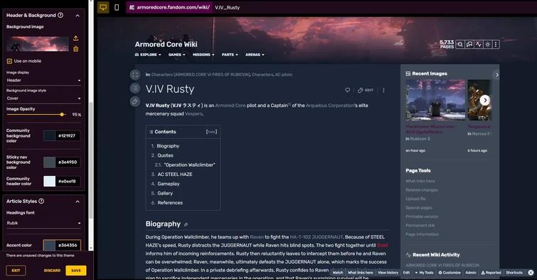 Notice about upcoming wiki theme revamp | Fandom