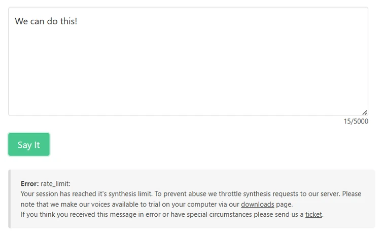 I can't use Cepstral voices on LazyPyro | Fandom