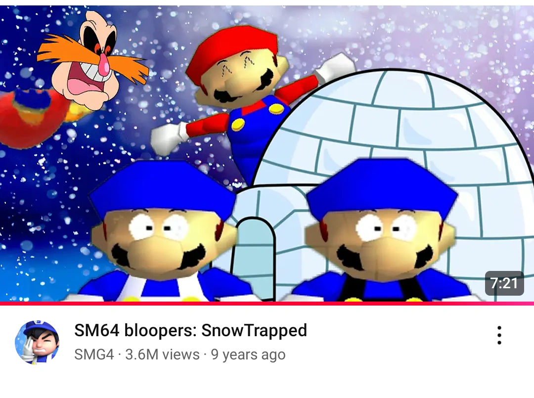 Today marks 9 years since SMG4 and SMG3 had say gex in an igloo | Fandom